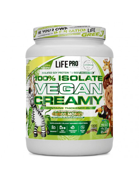 Comprar Proteína Vegetal | Life Pro Isolate Vegan Creamy 1kg