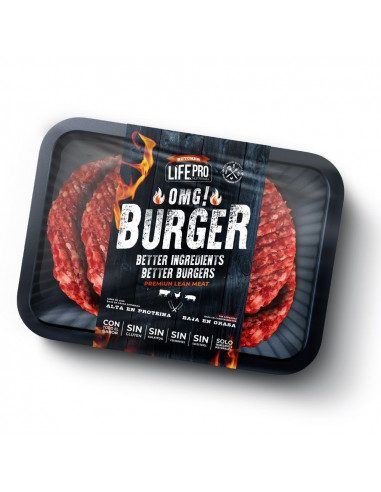 Comprar Hamburguesas Proteicas de Ternera/Pollo | 4x100g