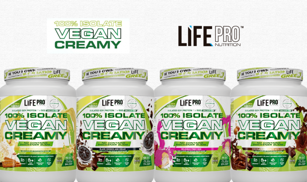 Life Pro Isolate Vegan Creamy: Descubre la nueva proteína vegana 100% ...