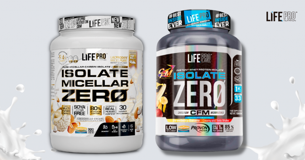 Iso Micellar Casein VS Isolate Zero CFM. Conócelas | Blog Nutrimarket